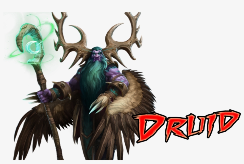 Druid - Concept Art World Of Warcraft PNG Image | Transparent PNG Free ...