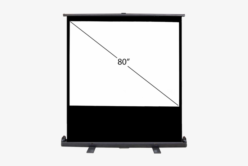 Download 80inch Classy Floor Projector Screen - Projection Screen ...