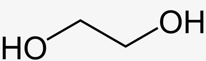 Ethylene Glycol Chemical Structure - Ethylene Glycol Structure PNG ...