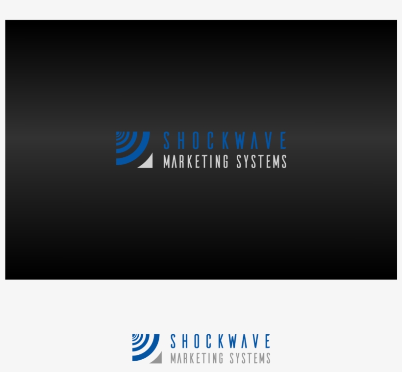Logo Design By Creativestudiobh For Shockwave Marketing - Design PNG ...