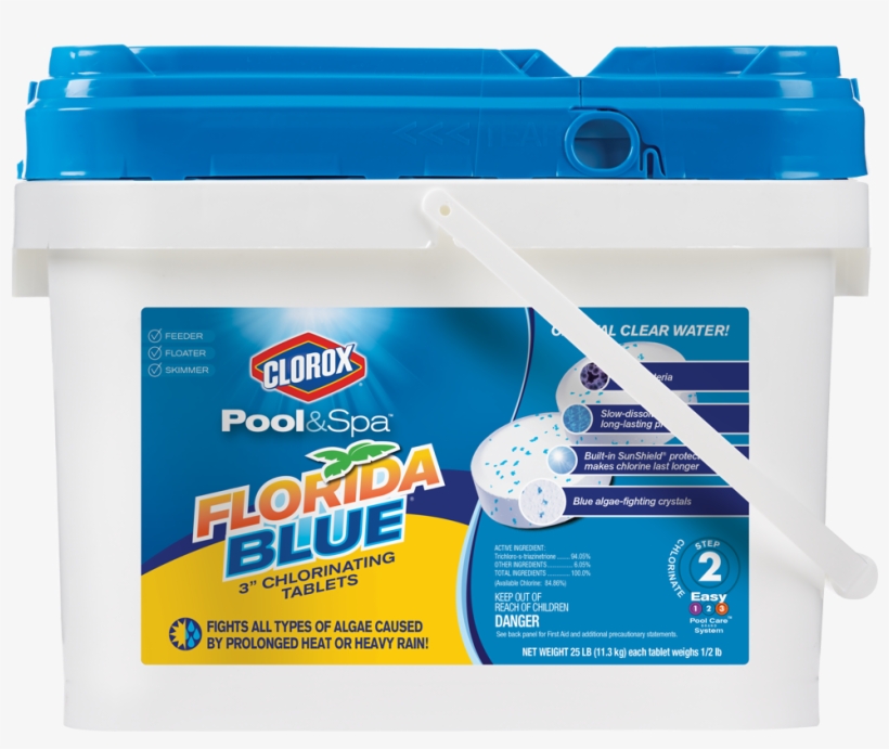 Download Clorox Pool&spa Florida Blue 3" Chlorinating Tablets ...