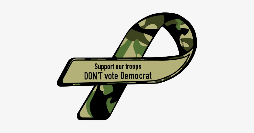Support Our Veterans Ribbon PNG Image | Transparent PNG Free Download ...