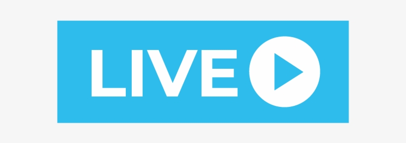 Download Transparent Live Stream Blue Icon | Transparent PNG Download ...