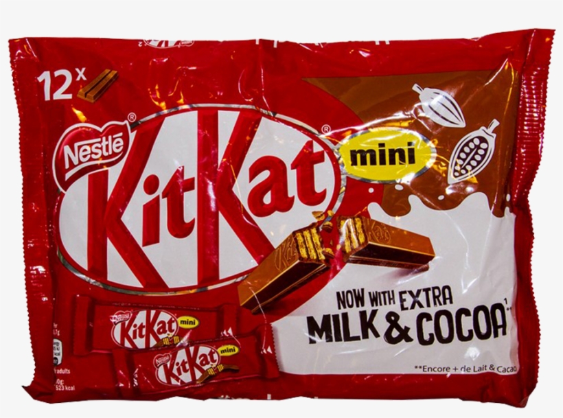 Nestle Kit Kat Chocolate Mini 12pc 200 Gm - Nestle Kit Kat Extra Milk ...