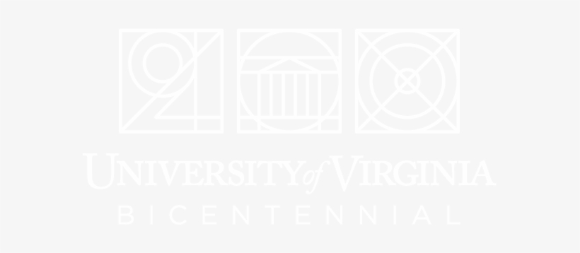 Uvabicentennial Mark Rgb White - University Of Virginia PNG Image ...
