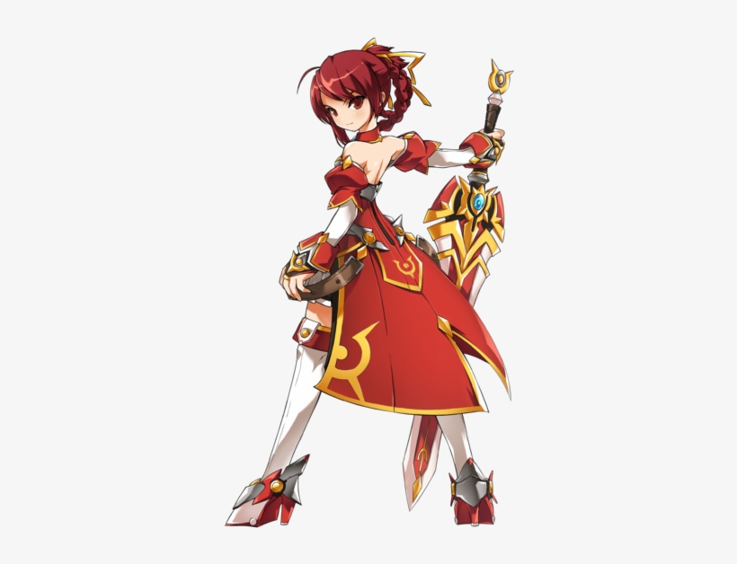 Elesissaberknightpotrait - Best Class For Elesis Elsword PNG Image ...