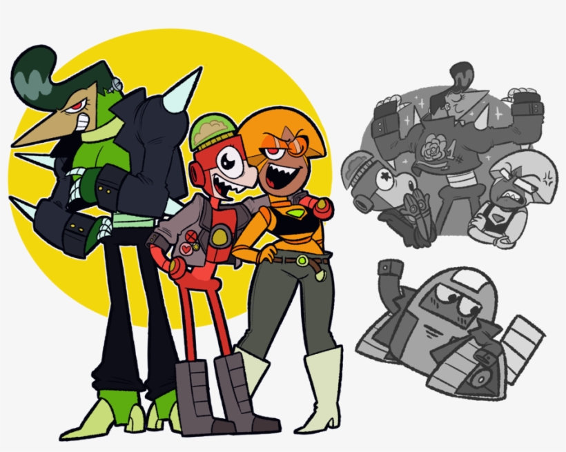 Image Library Stock Ok Ko Kids By - Ok Ko Let's Be Heroes Robots PNG ...