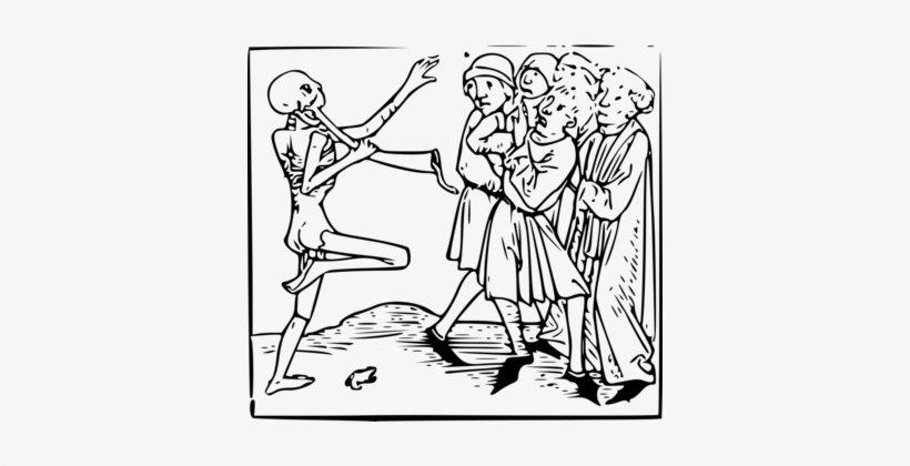 Danse Macabre Dance Death Art - Macabre Clip Art PNG Image ...