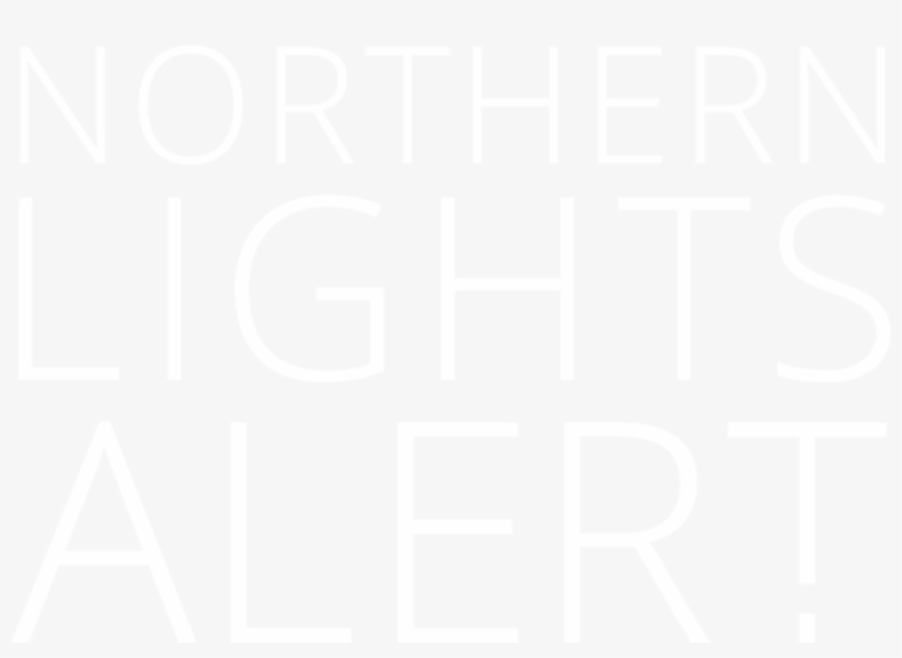 Northern Lights Alert - Plan White PNG Image | Transparent PNG Free ...