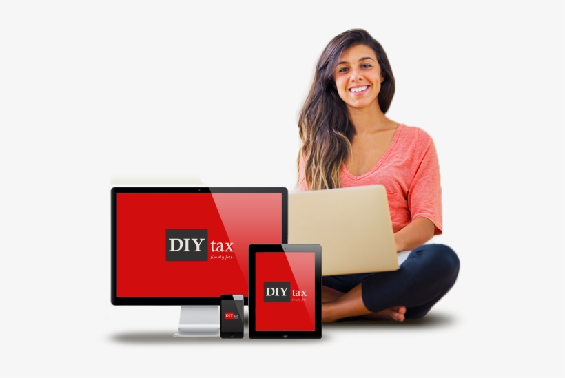 Girl Computer Diy - Girl Working On Computer Png PNG Image ...