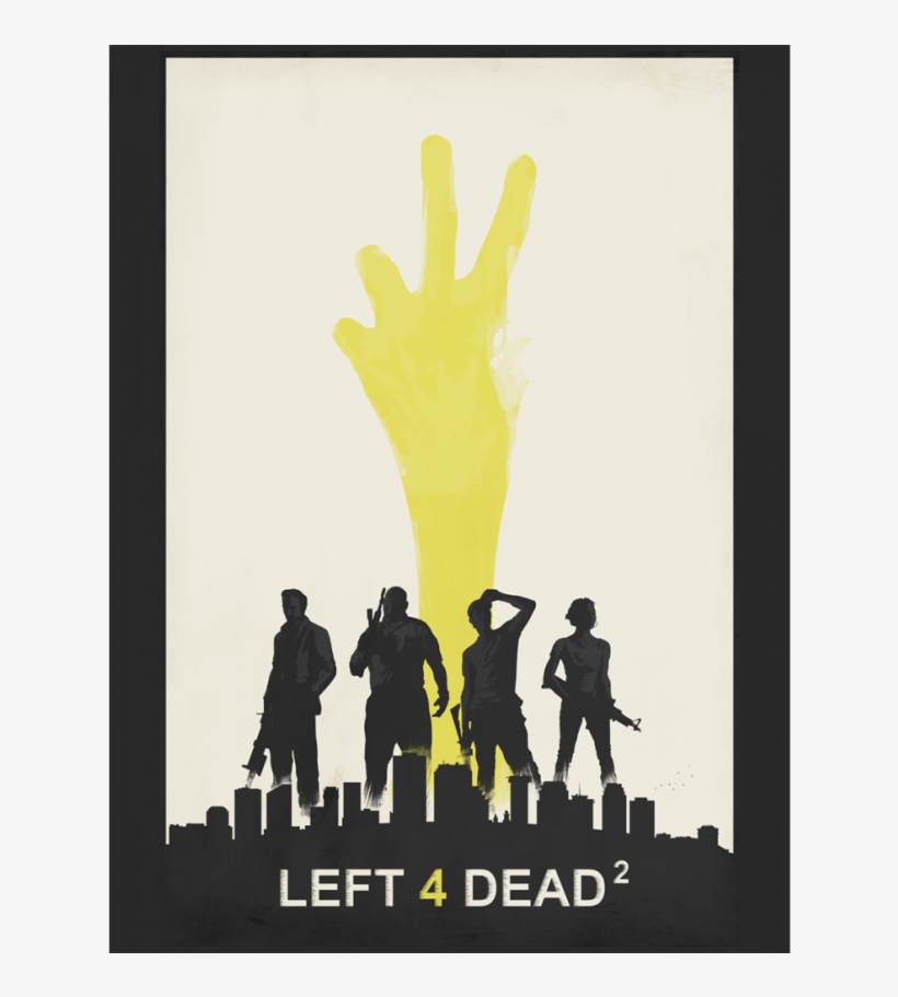 Download Left 4 Dead 2 - Left 4 Dead Minimalist Poster | Transparent ...