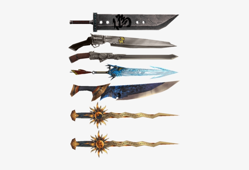From Top To Bottom - Final Fantasy Xii Sword PNG Image | Transparent ...