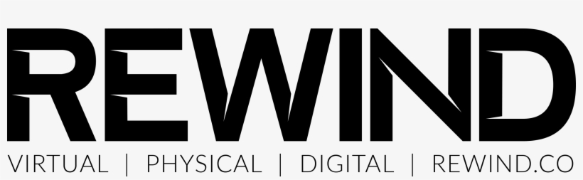 Rwd Logo Black Virtualphysicaldigital - Rewind Vr Logo Png PNG Image ...