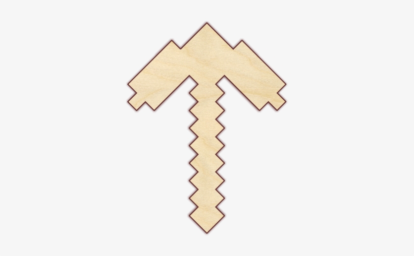 Download Pixelated Pickaxe - Cross | Transparent PNG Download | SeekPNG
