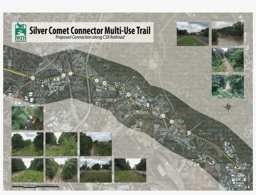 Download Silver Comet Csx - Silver Comet Trail Map Poi | Transparent PNG Download | SeekPNG