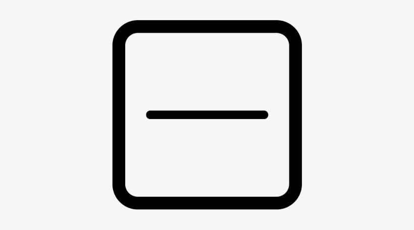 Download Minus Sign - Fixed Symbol | Transparent PNG Download | SeekPNG