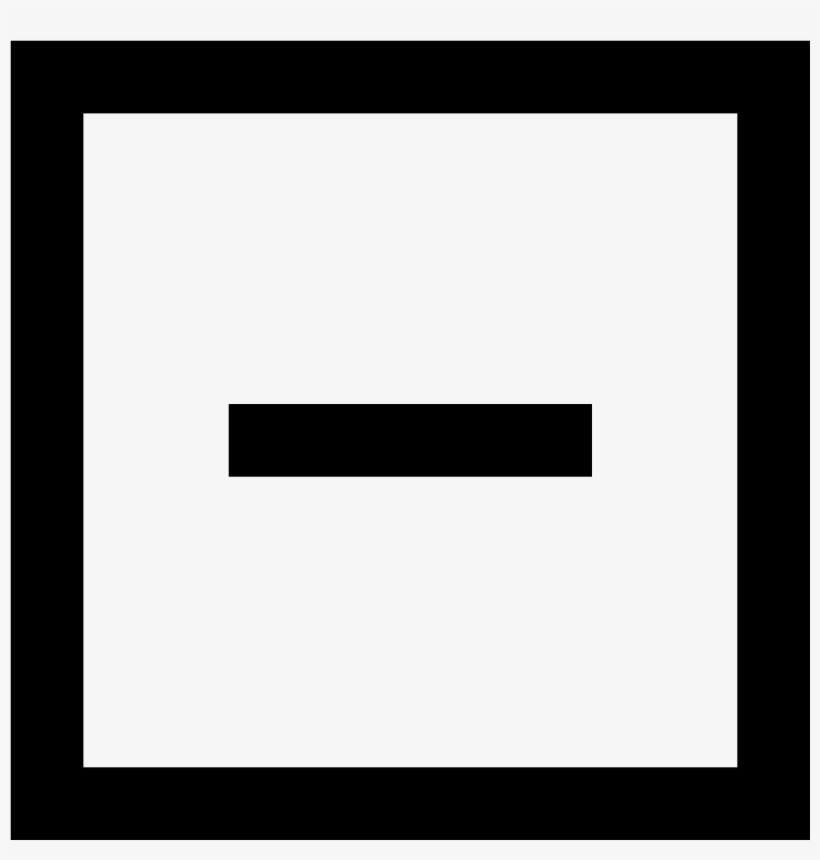 Plus Sign Download - Black Line Square PNG Image | Transparent PNG Free ...
