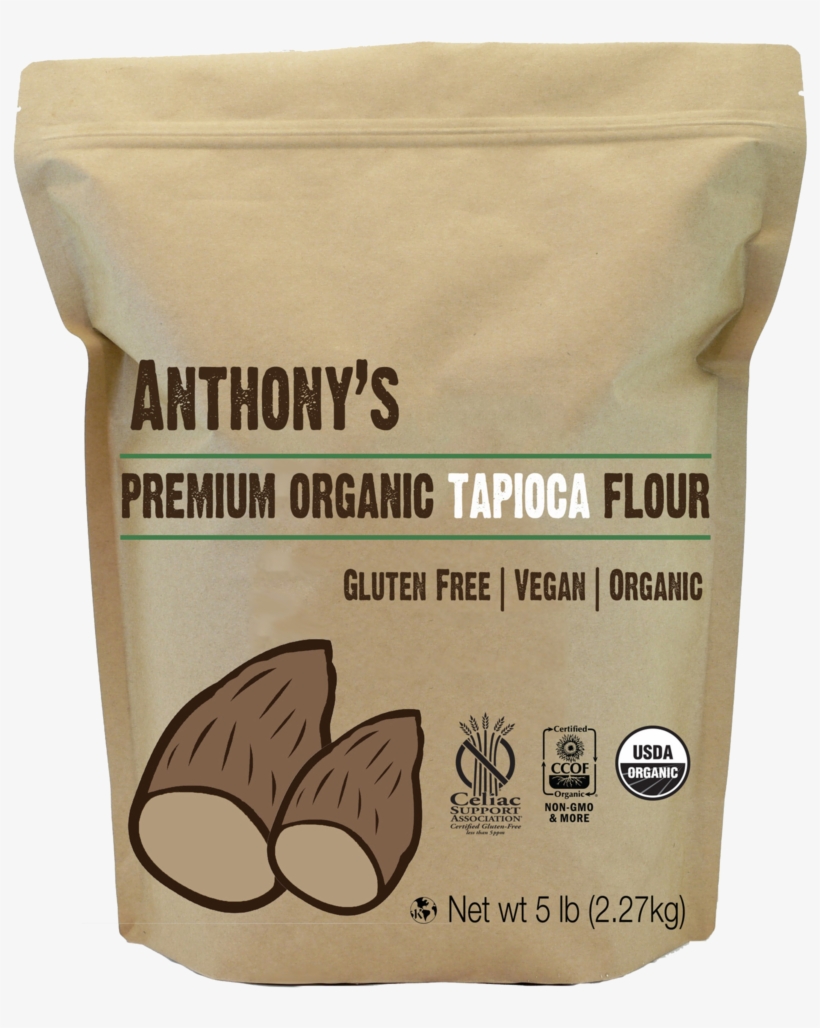 Image Of A Small Brown Package From Anthony's Goods - Tapioca Flour PNG ...