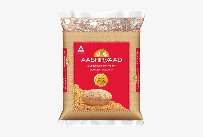 Download Aashirwad Flour - Aashirvaad Atta 10 Kg | Transparent PNG ...