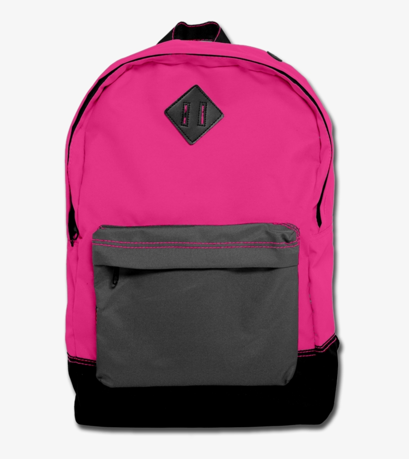 Custom Pink Backpack Classic Backpack - Red PNG Image | Transparent PNG ...