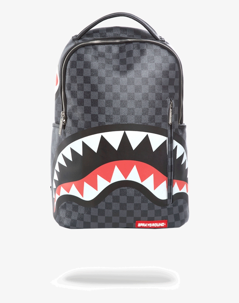 Download Sprayground "sharks In Paris" Backpack | Transparent PNG ...