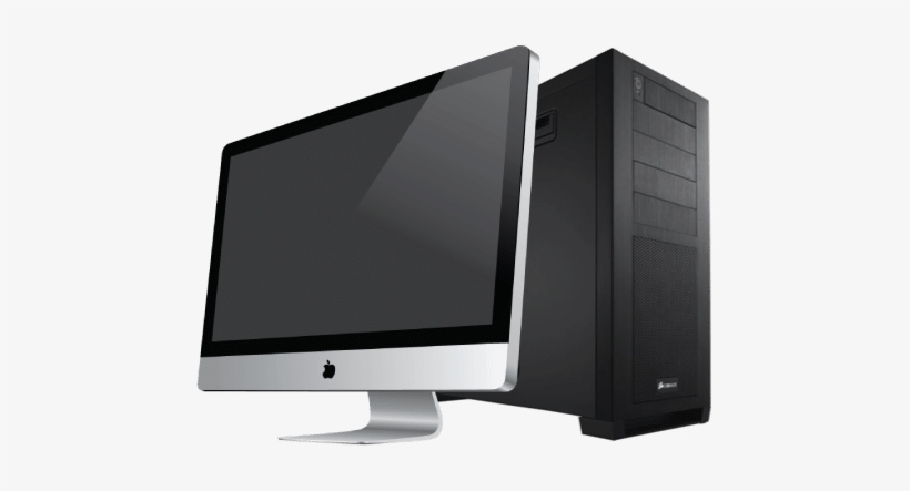 Desktop Or All In One - Desktop Computer PNG Image | Transparent PNG ...