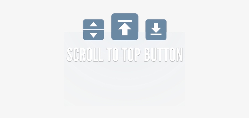 Scroll To Top Button - Graphic Design PNG Image | Transparent PNG Free ...