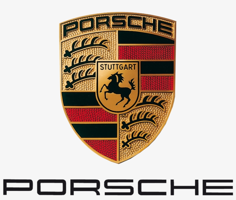 Download Porsche Logo Png - Porsche Crest 3d Logo Sticker | Transparent ...