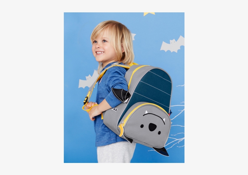 Skip Hop Zoo Little Kid Backpack Bat - Skip Hop Zoo Bat PNG Image ...