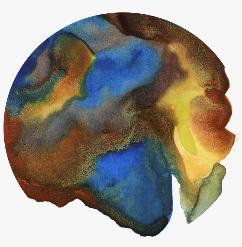 Download Watercolors On Paper, - Visual Arts | Transparent PNG Download ...