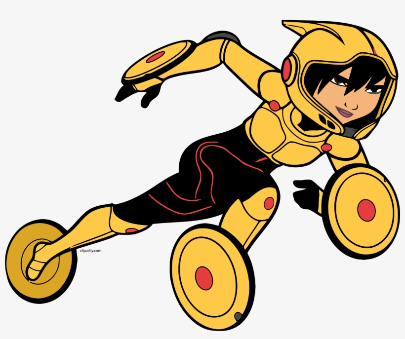 Download Gogo Tomago Run Png Clipart - Gogo Big Hero 6 Clip Art ...