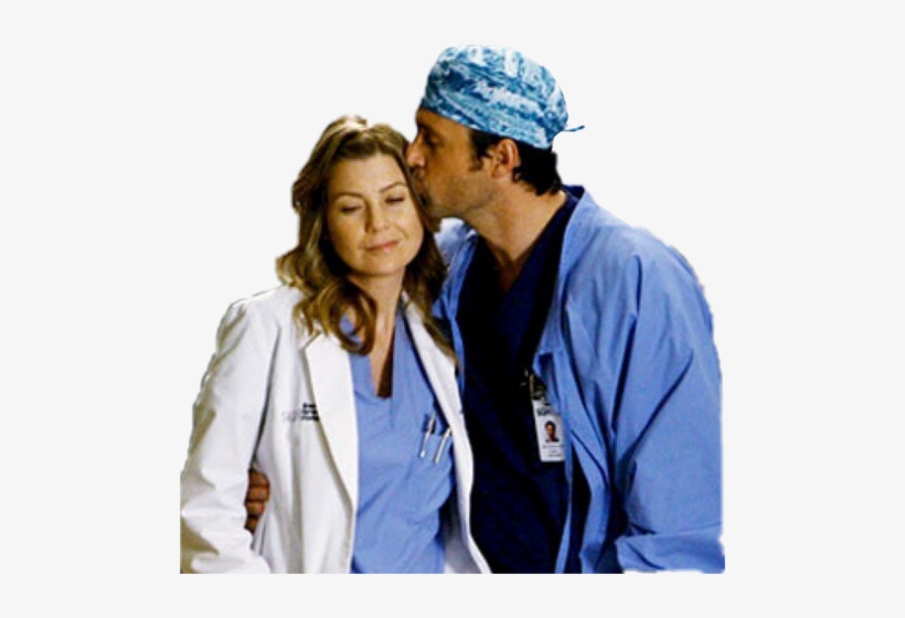 Download Grey's Anatomy Derek And Meredith | Transparent PNG Download ...