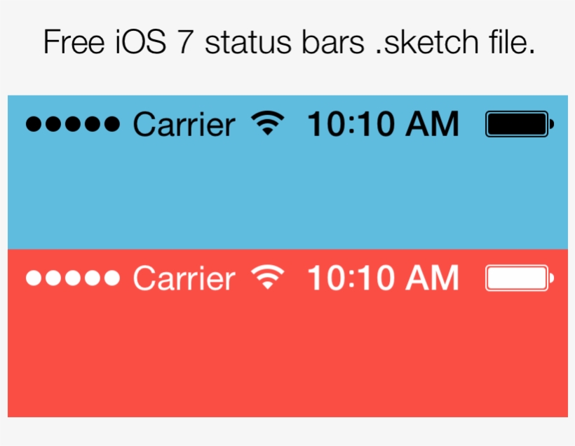 Download Now That Ios Status Bars Are Transparent, You'll Want - Iphone ...