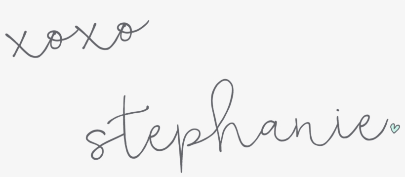 Xoxo Stephanie Signature Gift For Website Or Blog - Stephanie Signature ...