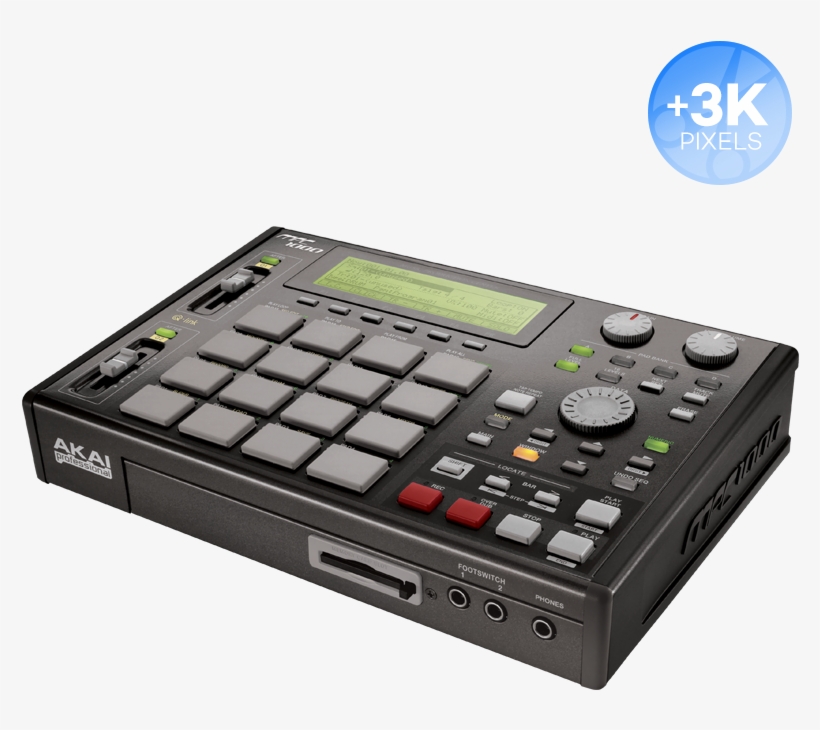 Akai Mpc 1000 - Midi Keyboard Midi Out PNG Image | Transparent PNG Free ...