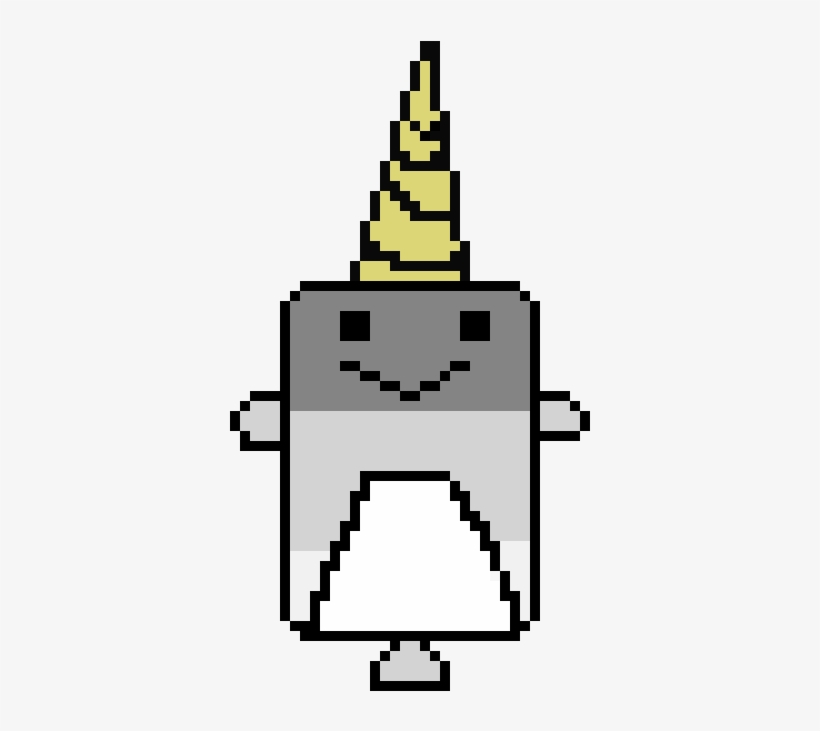 Download Deeeepio Narwhal - Cartoon | Transparent PNG Download | SeekPNG