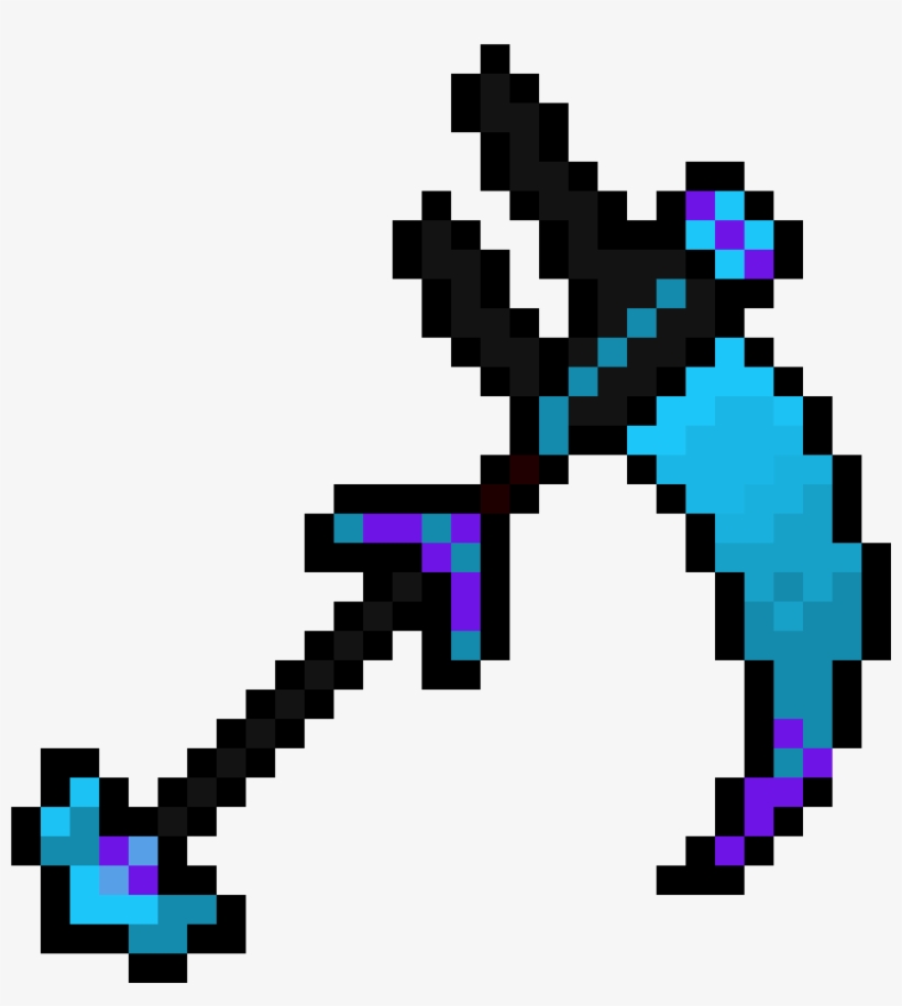 Download Poison Sickle Terraria - Sickle Pixel Art | Transparent PNG ...