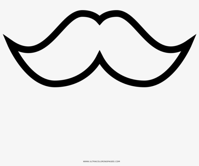 Bigote Página Para Colorear - Moustache PNG Image | Transparent PNG ...