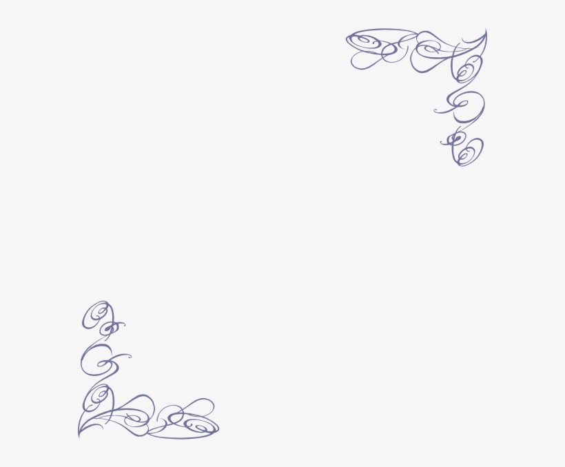 Free Fancy Corner Borders Png - Paper PNG Image | Transparent PNG Free Download on SeekPNG