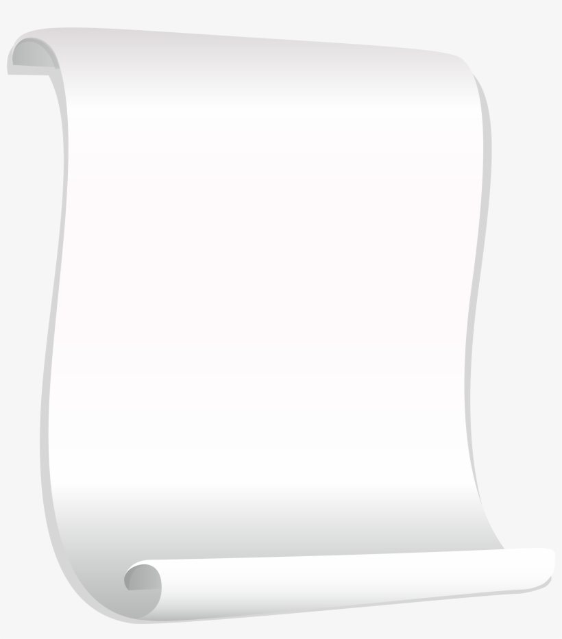 White Scroll Png