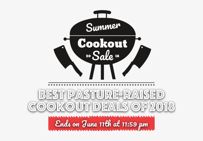 Summer Cookout Sale Logo2 - Cook It Outdoors [book] PNG Image ...