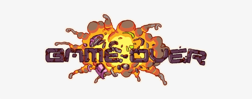 Download Gameover - Game Over Gif Png | Transparent PNG Download | SeekPNG