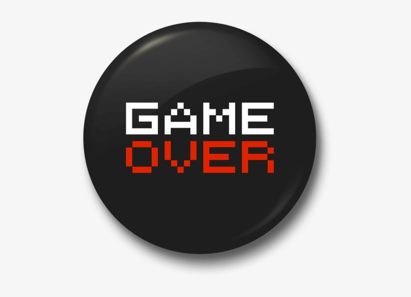 Download Game Over Badge - Space Invaders Game Over | Transparent PNG ...