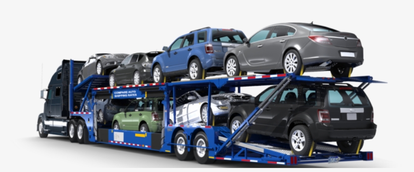 #1 Auto Transporter - Semi Trailer Car Carrier PNG Image | Transparent ...