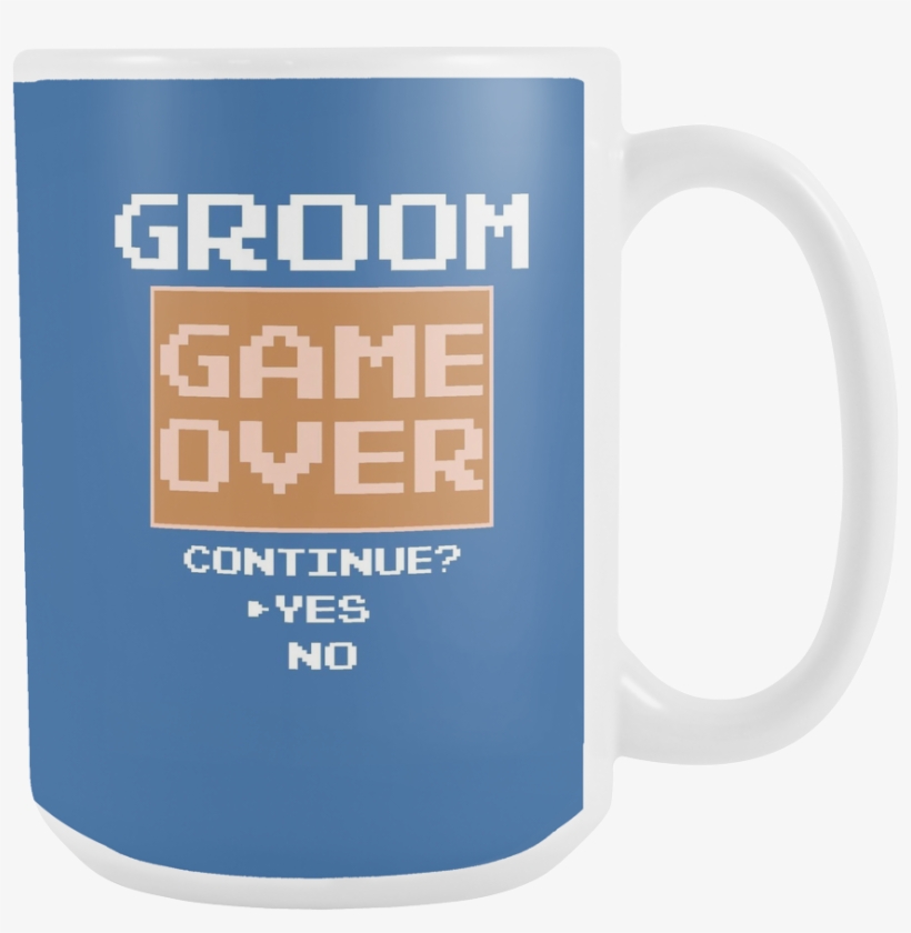 Groom Gift Game Over Video Game Coffee Mug - Twitter Japanese Headers ...