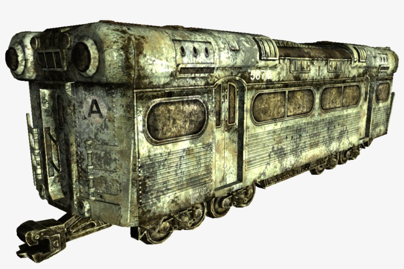 Metro Car - Fallout 3 Subway Car PNG Image | Transparent PNG Free ...