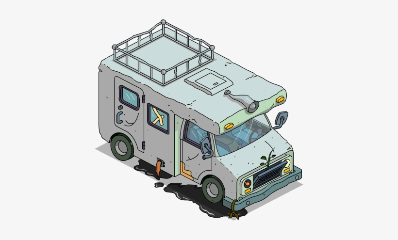Crappy Rv - Simpsons Tapped Out Rv PNG Image | Transparent PNG Free ...