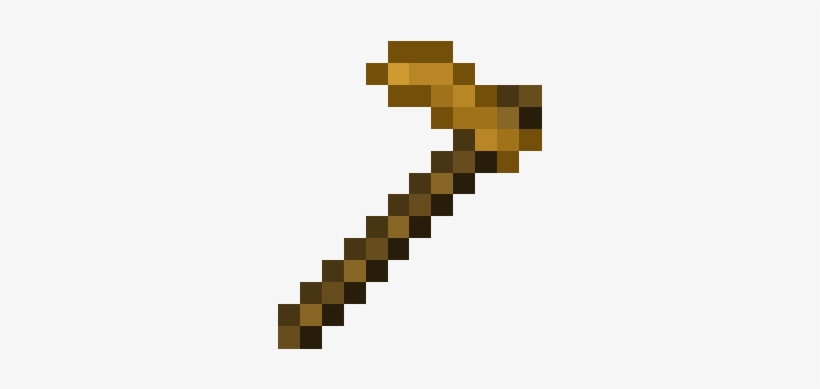 Download Bronze Hoe - Minecraft Hoe Coloring Pages | Transparent PNG ...