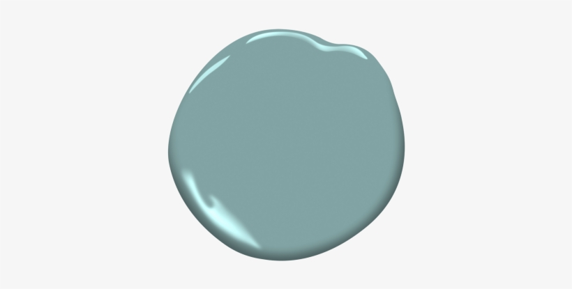 Boca Raton Blue - Benjamin Moore Warm Springs PNG Image | Transparent ...