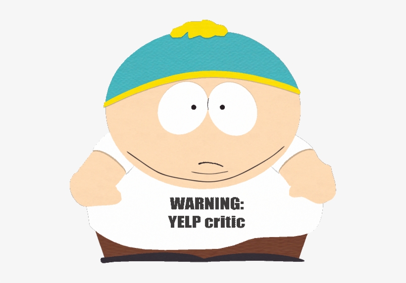 Cartman Yelp Food Critic - Cartman Yelp PNG Image | Transparent PNG ...